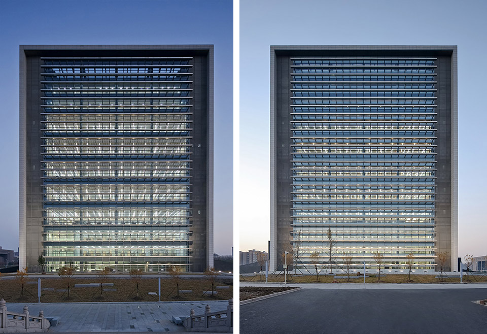 Zhejiang Campus Library, Tongji University, Jiaxing, Zhejiang Province ...