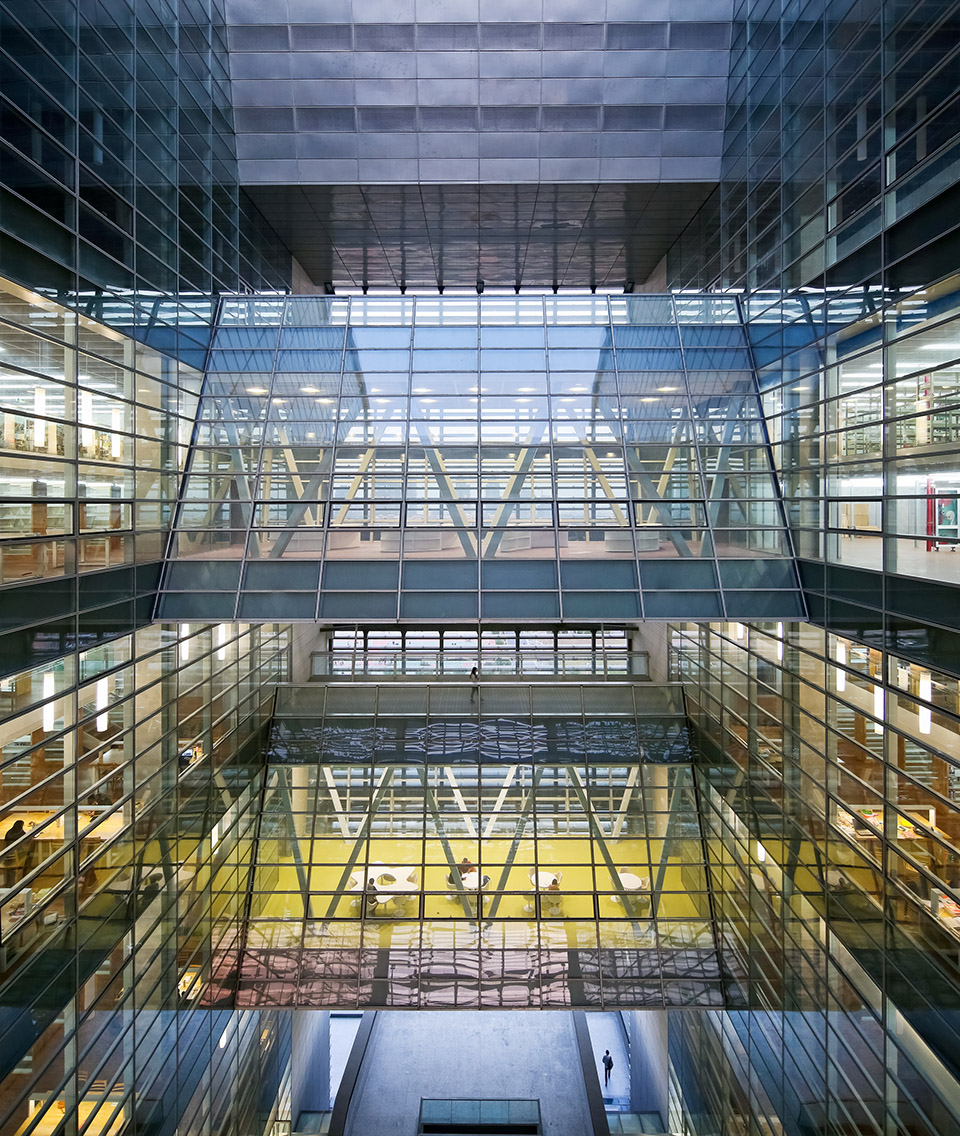 Zhejiang Campus Library, Tongji University, Jiaxing, Zhejiang Province ...