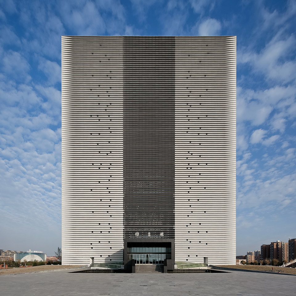 Zhejiang Campus Library, Tongji University, Jiaxing, Zhejiang Province ...
