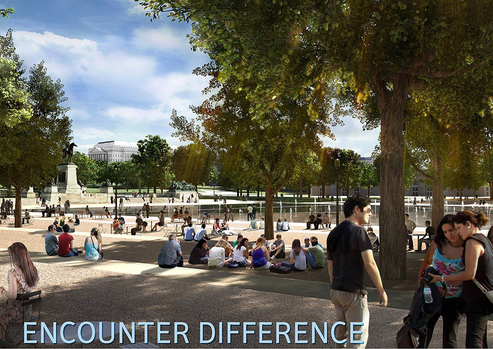 2014ASLAUnified Ground: Union Square – National Mall Competition - 谷德设计网