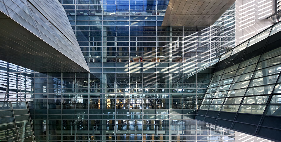 Zhejiang Campus Library, Tongji University, Jiaxing, Zhejiang Province ...
