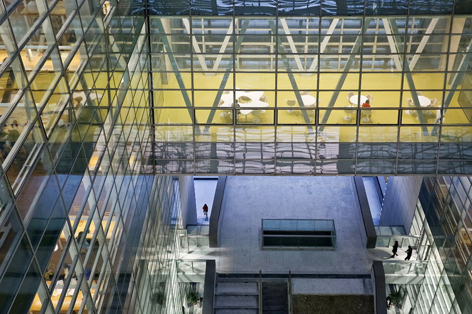 Zhejiang Campus Library, Tongji University, Jiaxing, Zhejiang Province ...