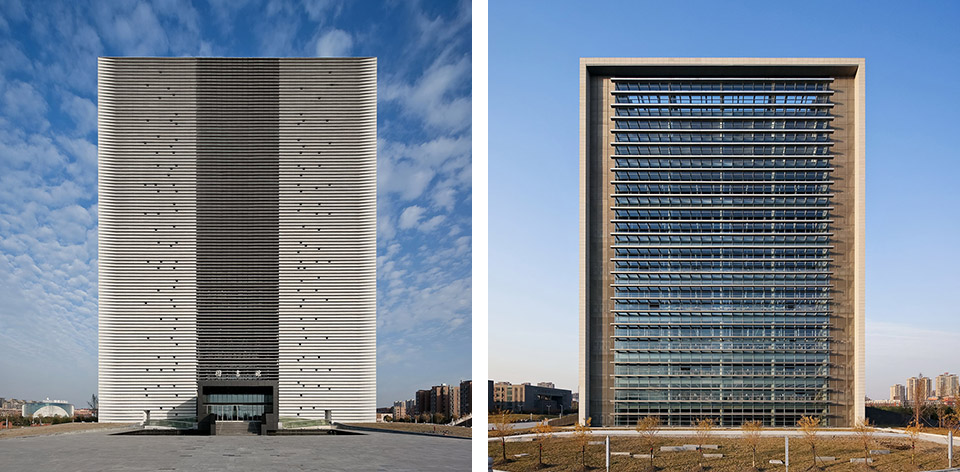 Zhejiang Campus Library, Tongji University, Jiaxing, Zhejiang Province ...