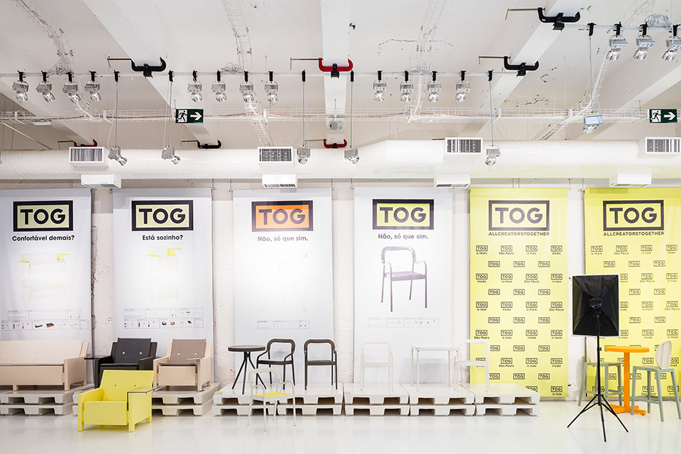 Triptyque designs project for TOG Flagship in collaboration with ...