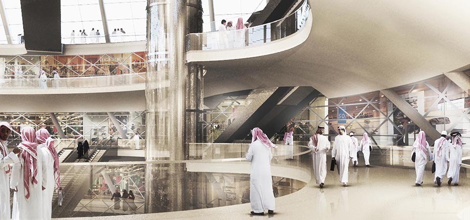 Olaya Metro Station by Gerber Architekten - 谷德设计网