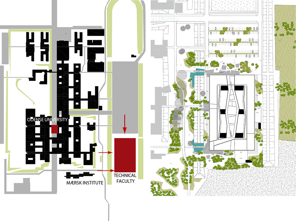 Inprogress : Technical Faculty SDU Odense / C.F. Møller - 谷德设计网