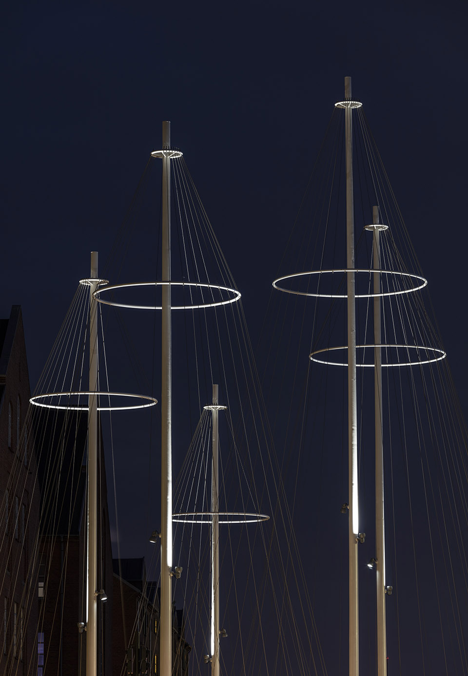 Cirkelbroen (The circle bridge), Copenhagen by Olafur Eliasson - 谷德设计网