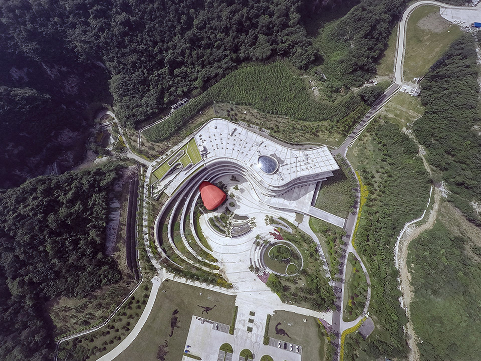 Fangshan Tangshan National Geopark Museum, Nanjing, China by Studio ...