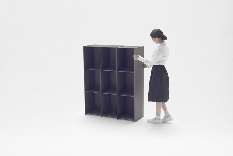 nest shelf by nendo - 谷德设计网
