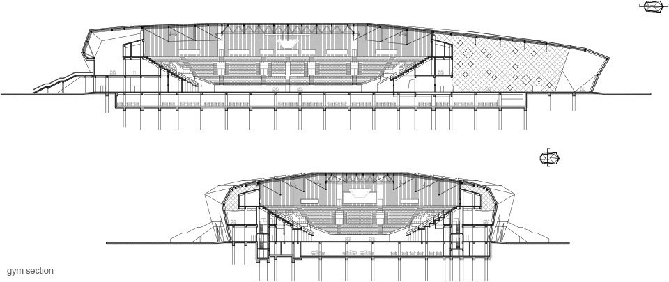 The Jining Olympic Sports Center by SCAU CHINA - 谷德设计网