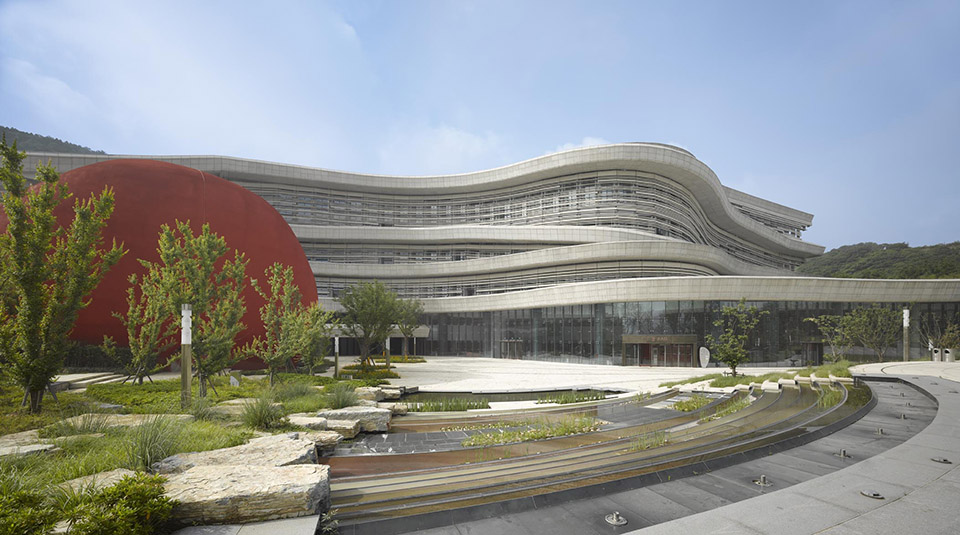 Fangshan Tangshan National Geopark Museum, Nanjing, China by Studio ...