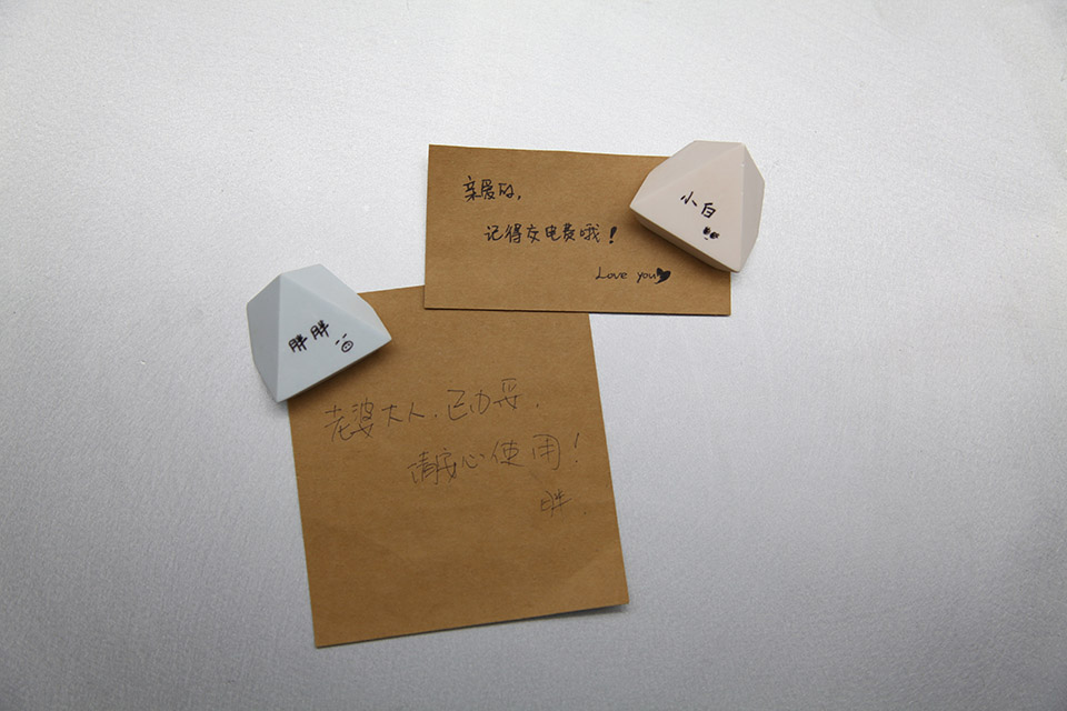 Space Love Poem: Each other-magnetic sticker by YIYANZAO DESIGN - 谷德设计网