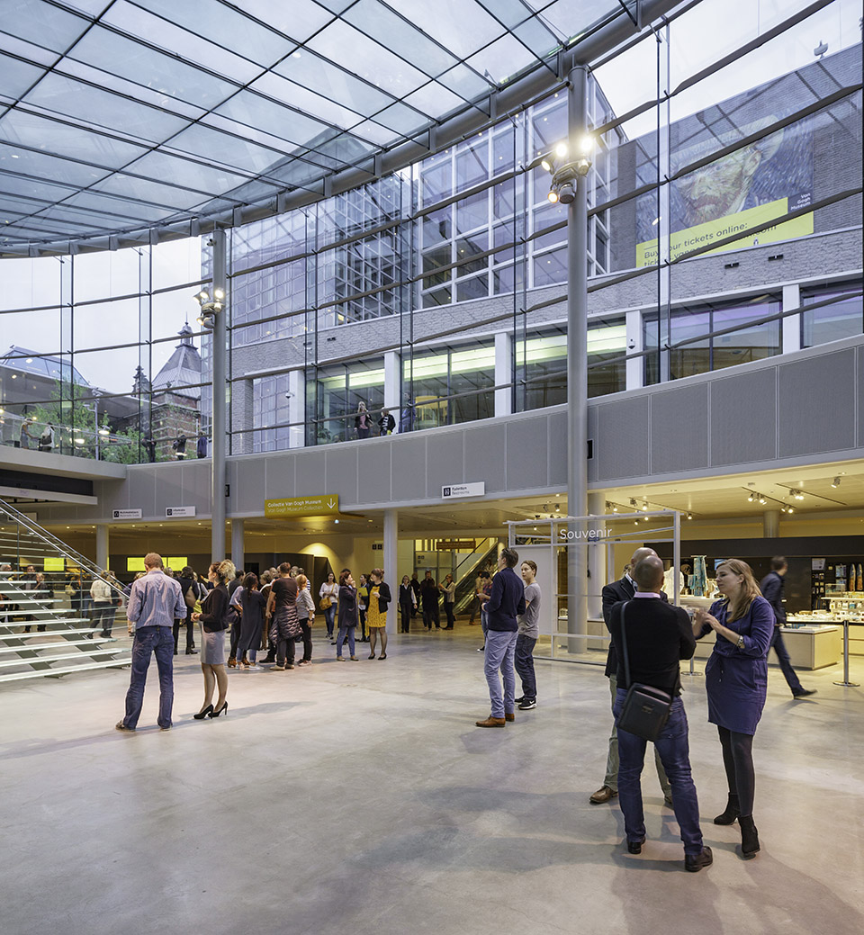 The New Entrance of the Van Gogh Museum in Amsterdam by Hans van ...