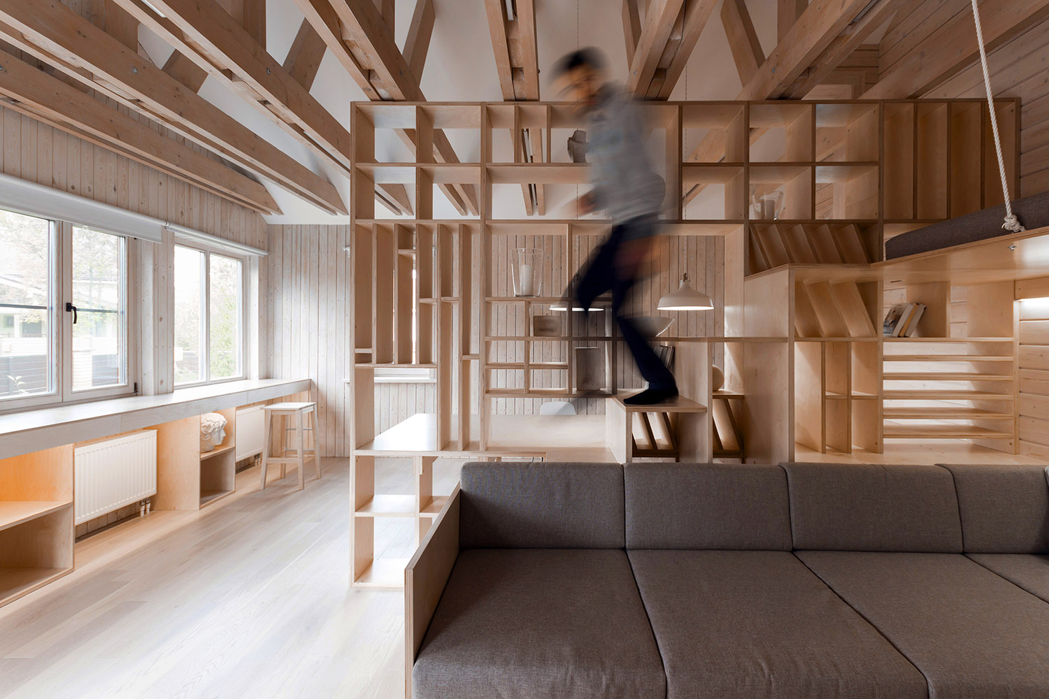 Workroom for architects by Ruetemple - 谷德设计网