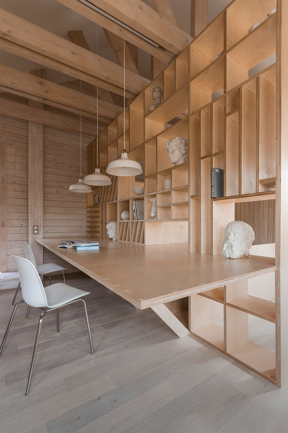 Workroom for architects by Ruetemple - 谷德设计网