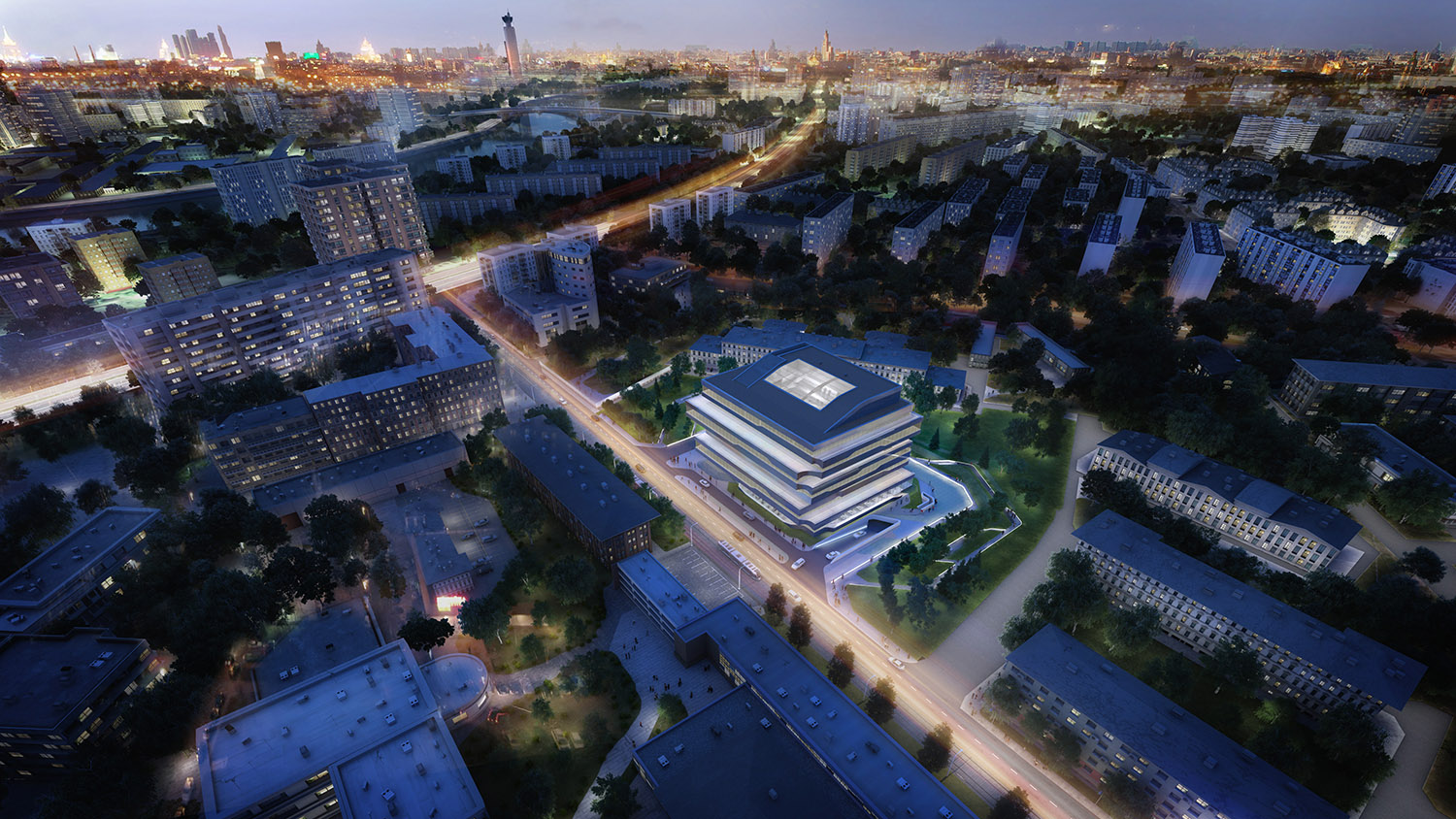 Dominion Office Building by Zaha Hadid Architects - 谷德设计网