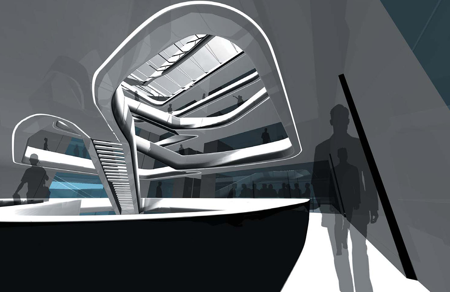 Dominion Office Building by Zaha Hadid Architects - 谷德设计网