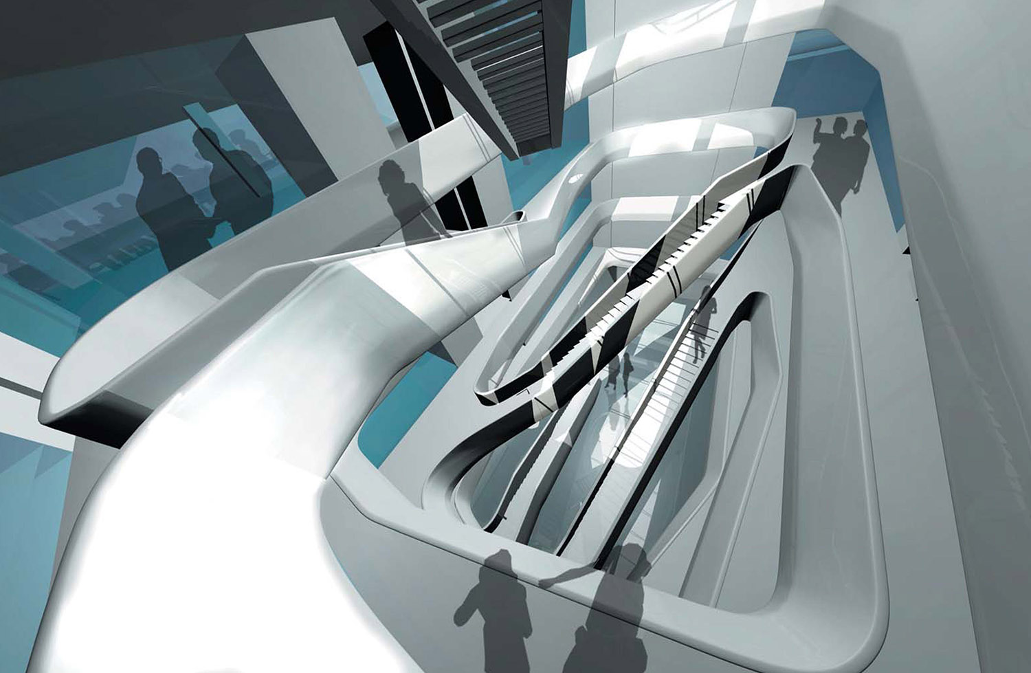 Dominion Office Building by Zaha Hadid Architects - 谷德设计网