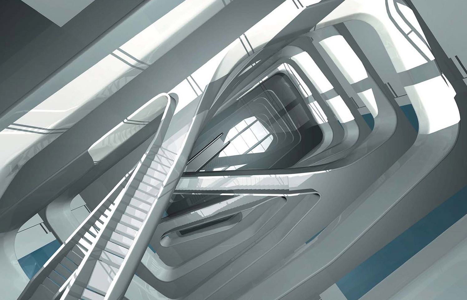 Dominion Office Building by Zaha Hadid Architects - 谷德设计网