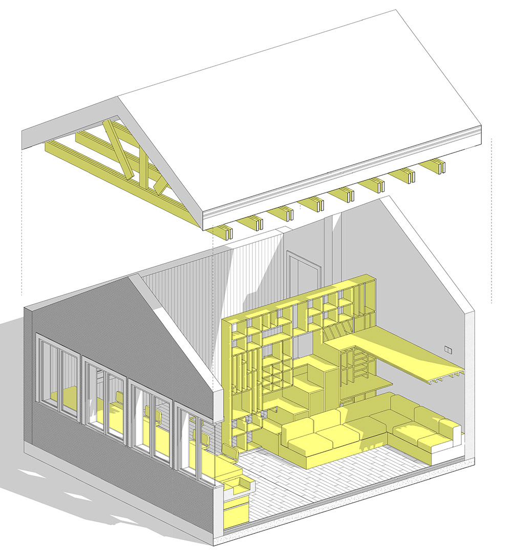 Workroom for architects by Ruetemple - 谷德设计网