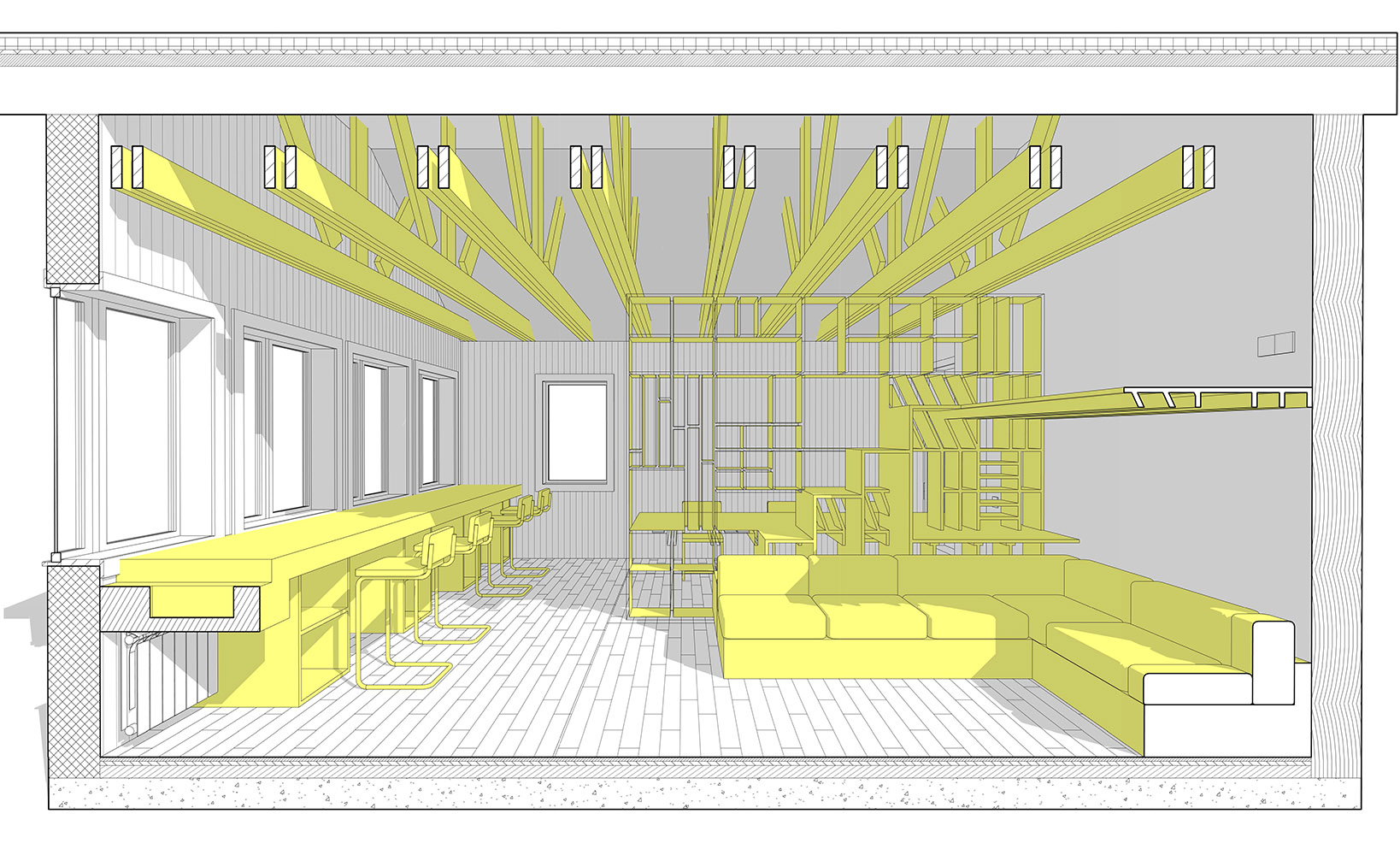 Workroom for architects by Ruetemple - 谷德设计网
