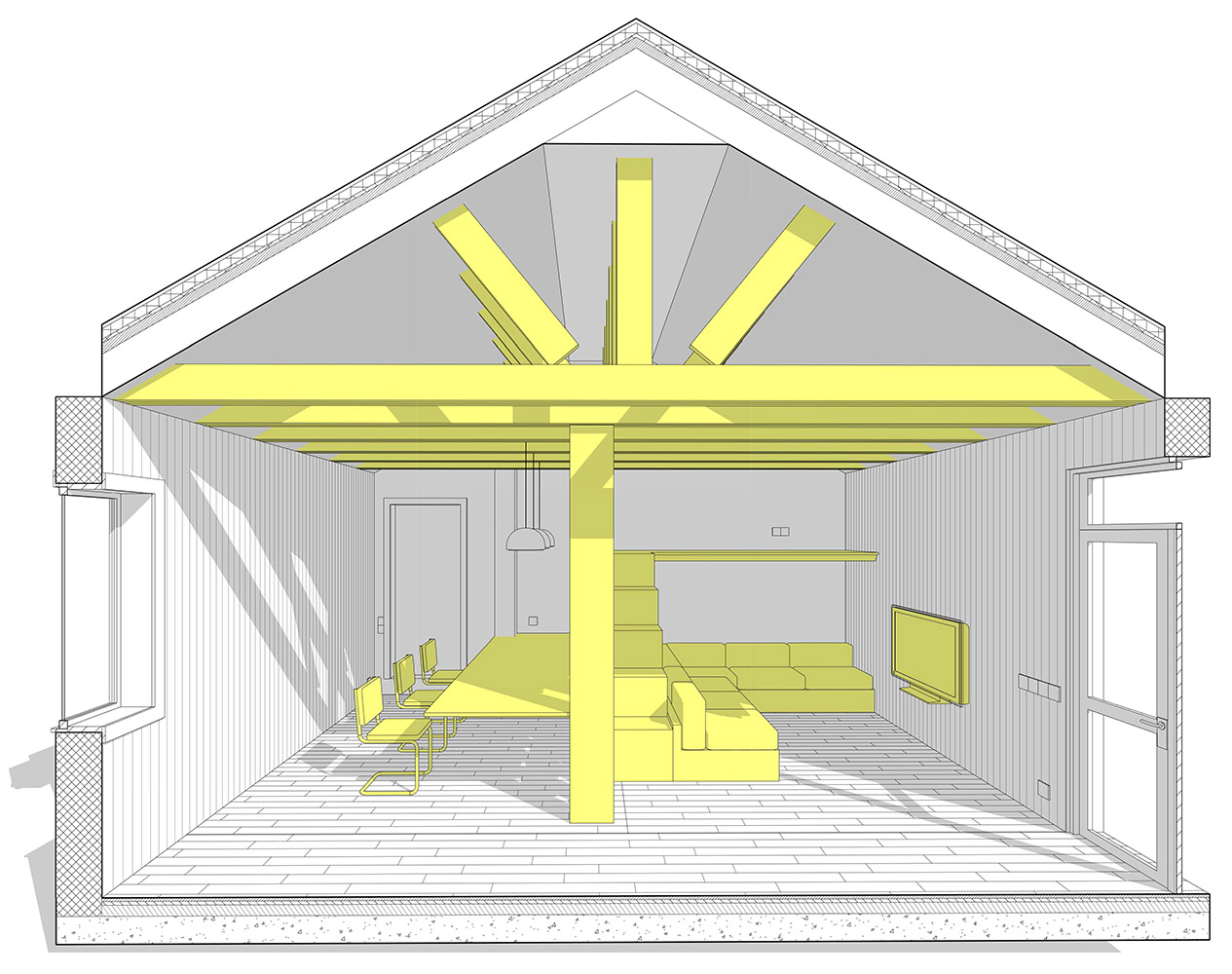 Workroom for architects by Ruetemple - 谷德设计网