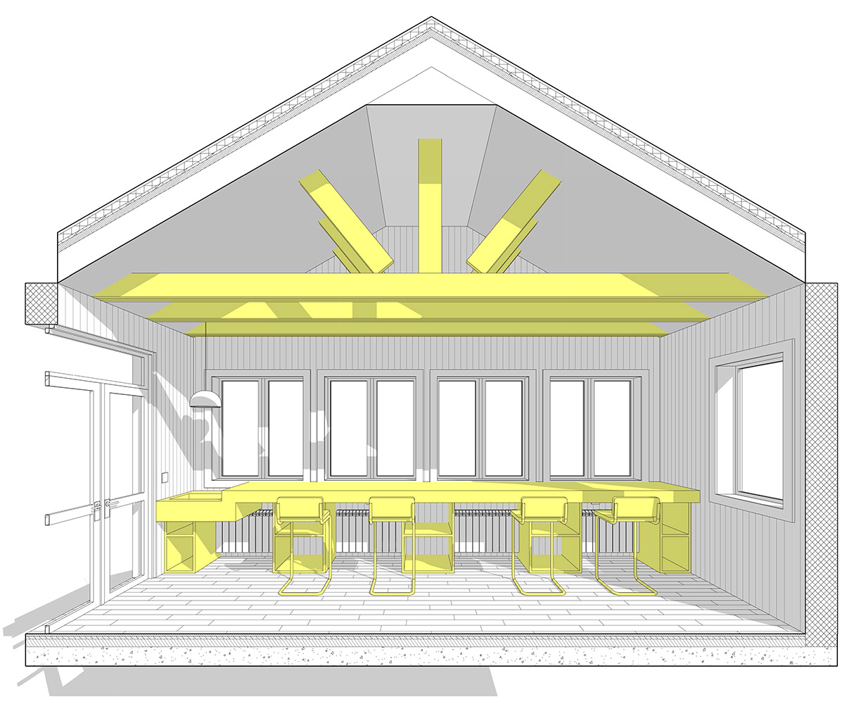 Workroom for architects by Ruetemple - 谷德设计网
