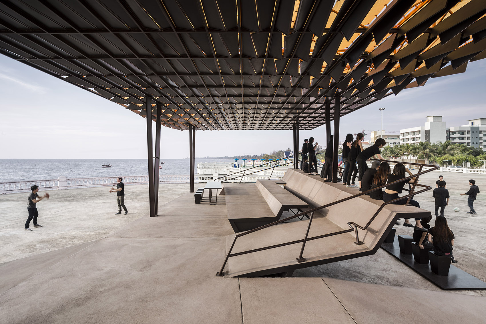 ’The Flow’ – A Multipurpose Pavilion by Department of Architecture - 谷德设计网