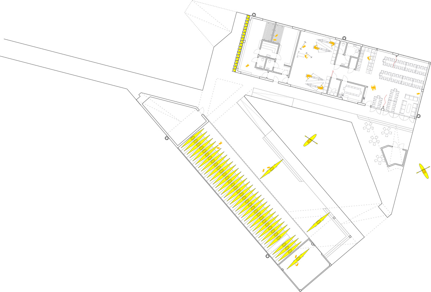 The Floating Kayak Club by FORCE4 ARCHITECTS - 谷德设计网