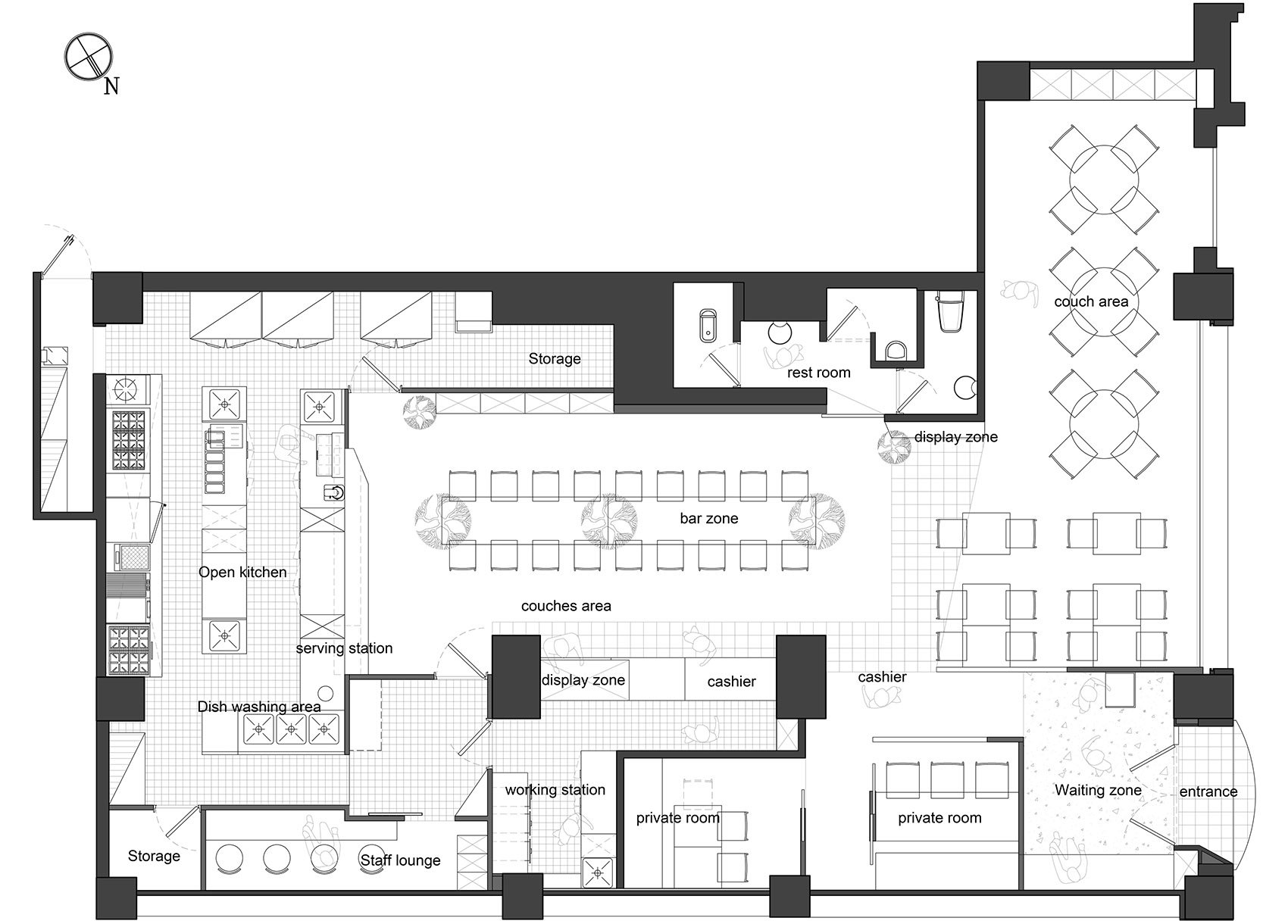 Go Eat Tapas DINING BAR by tAMINN Design - 谷德设计网