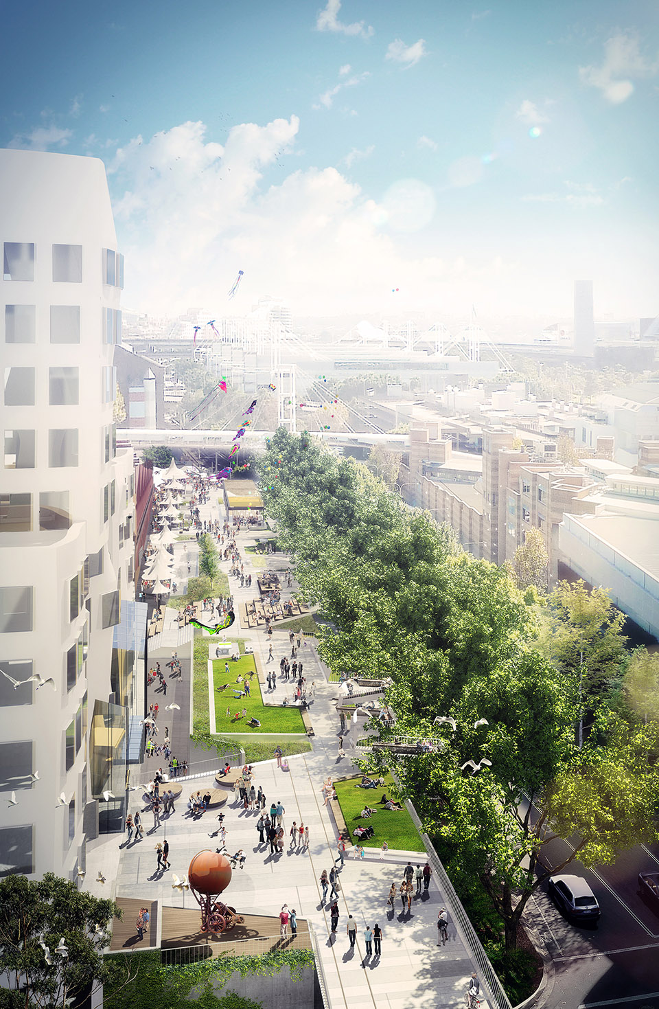 The Goods Line by ASPECT Studios with CHROFI for the Sydney Harbour ...