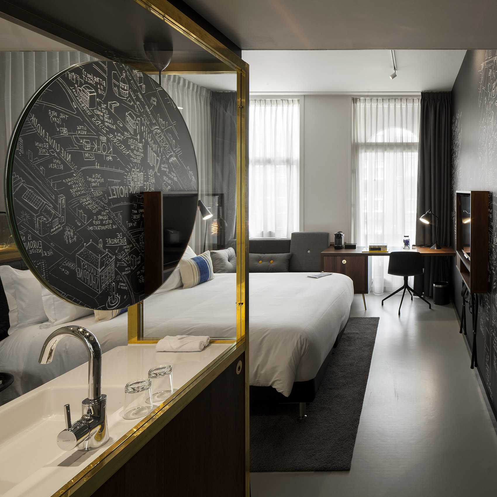 INK hotel Amsterdam by concrete - 谷德设计网