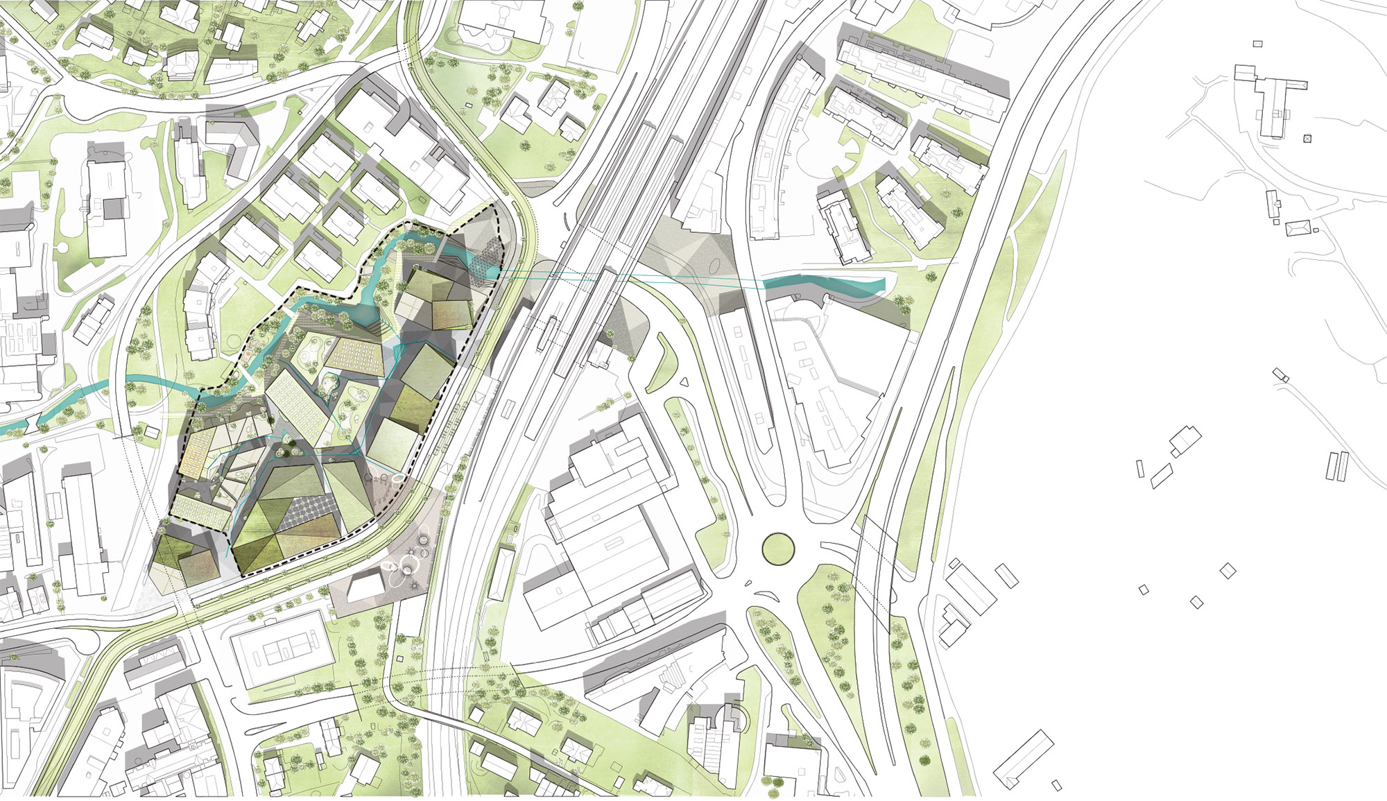 SHL wins competition for major new urban development in Oslo - 谷德设计网