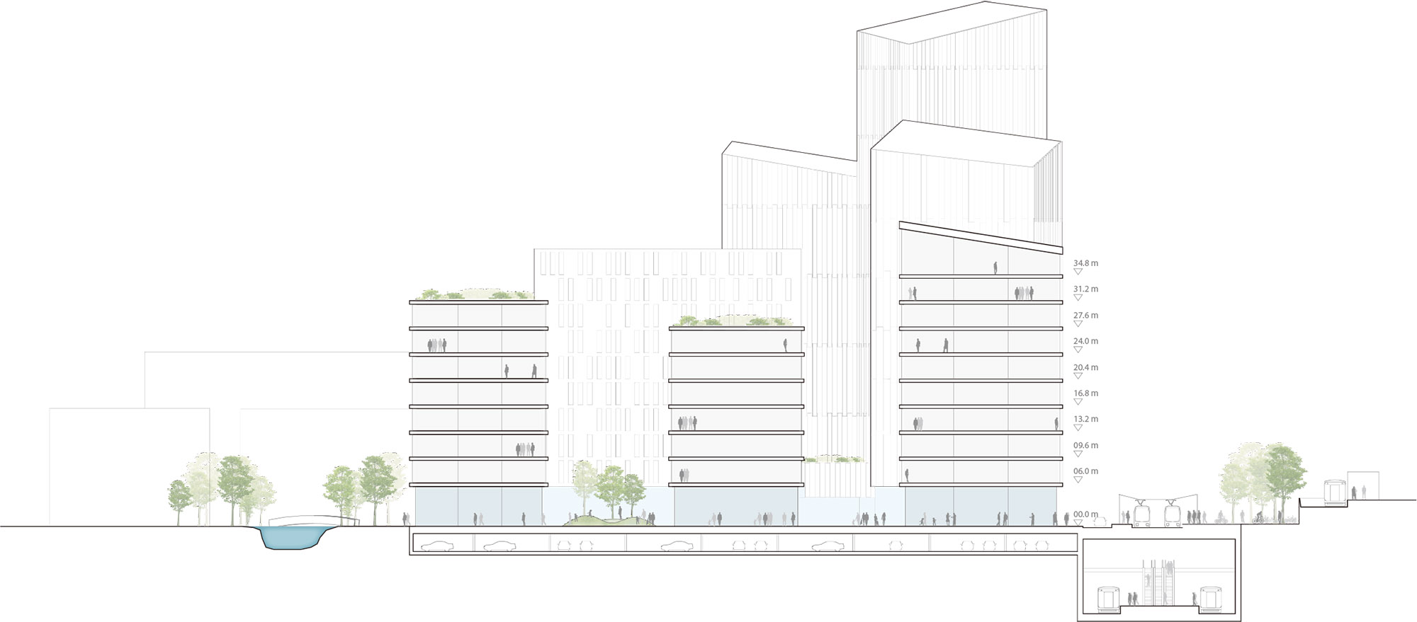 SHL wins competition for major new urban development in Oslo - 谷德设计网