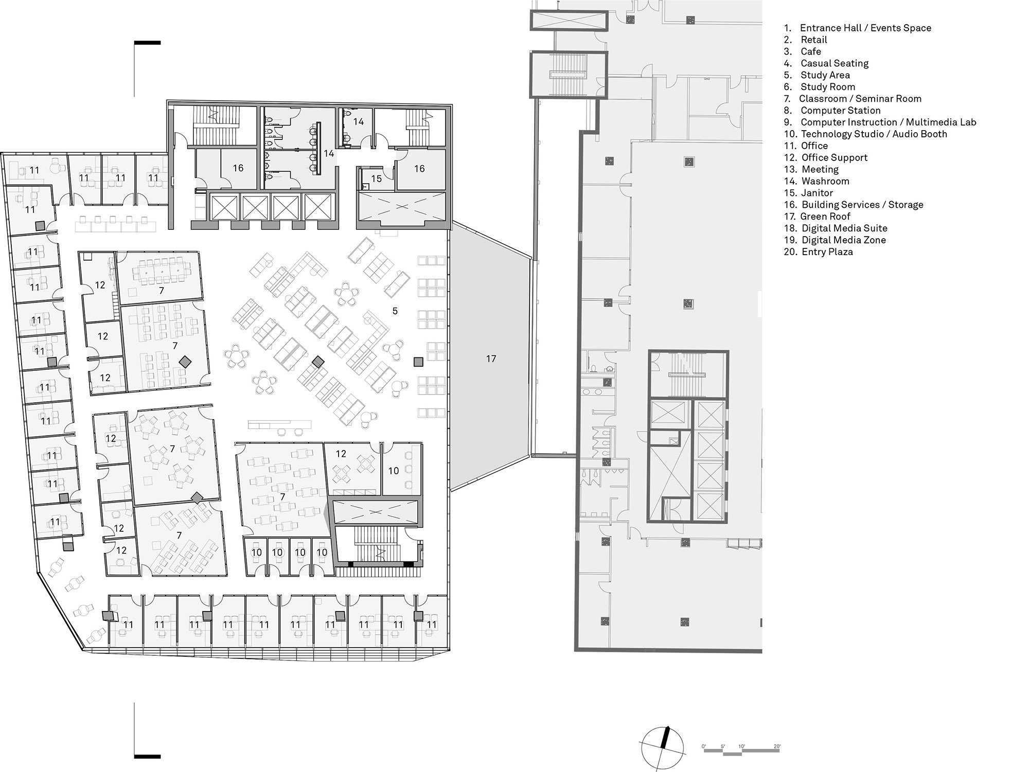 Ryerson University’s new Student Learning Centre by Snøhetta - 谷德设计网