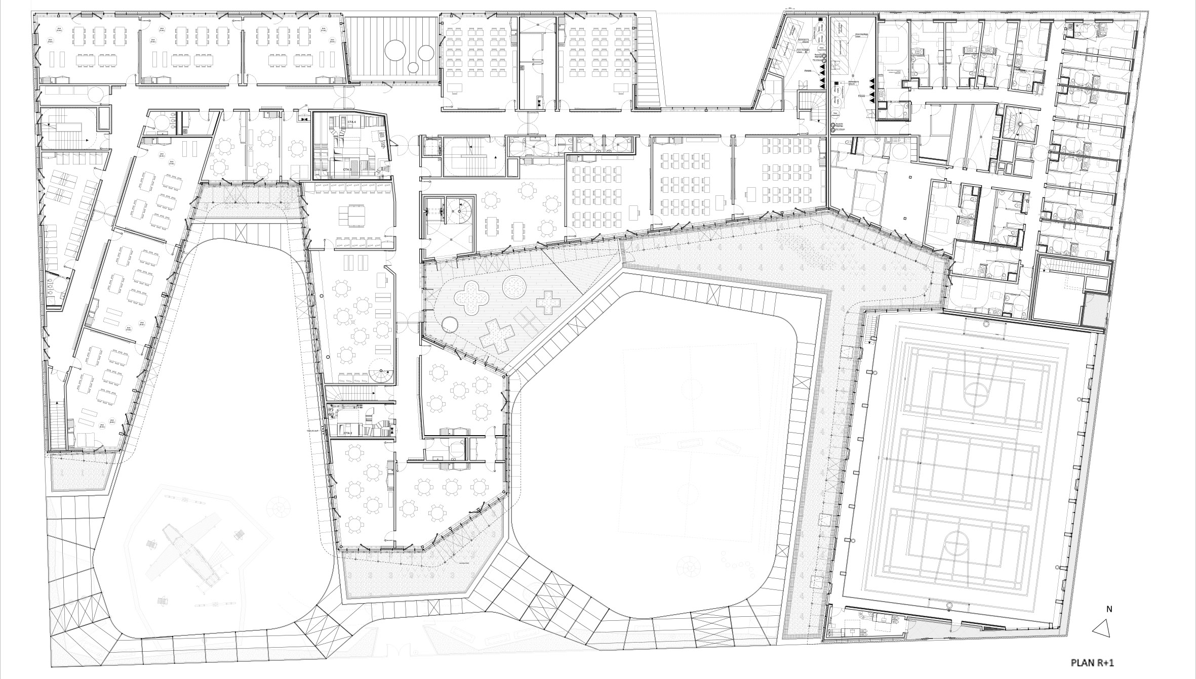 Rosalind Franklin Complex and Student Dormitory by chartier dalix ...