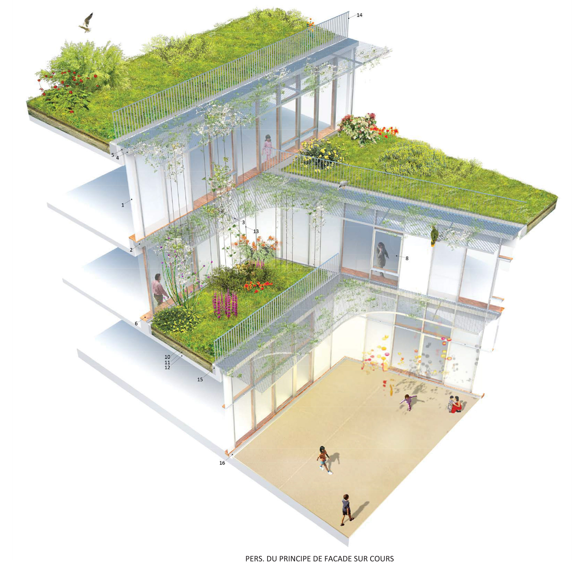 Rosalind Franklin Complex and Student Dormitory by chartier dalix ...