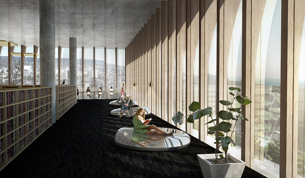 Varna Library design, 3rd place by spatial practice - 谷德设计网