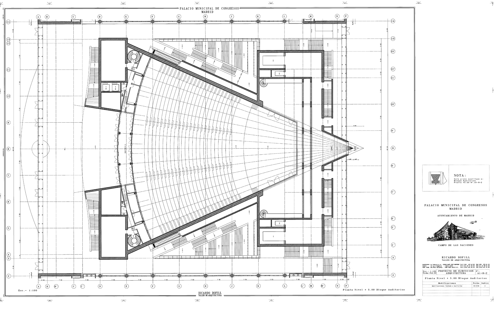 Madrid Congress Center by Ricardo Bofill Taller de Arquitectura - 谷德设计网