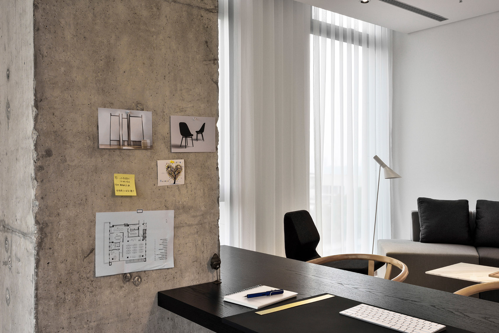 One House Interior Design Office by The One House - 谷德设计网