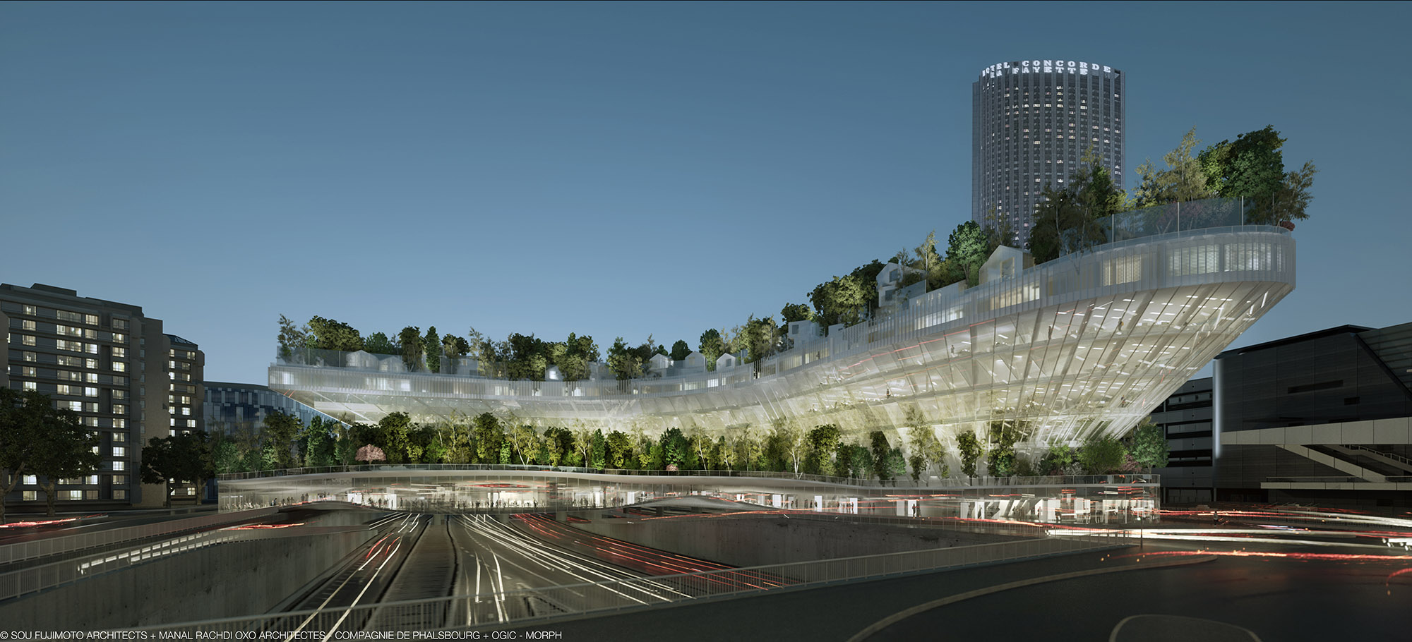 “Mille Arbres” (“Thousand Trees”) by architects Sou Fujimoto and Manal ...