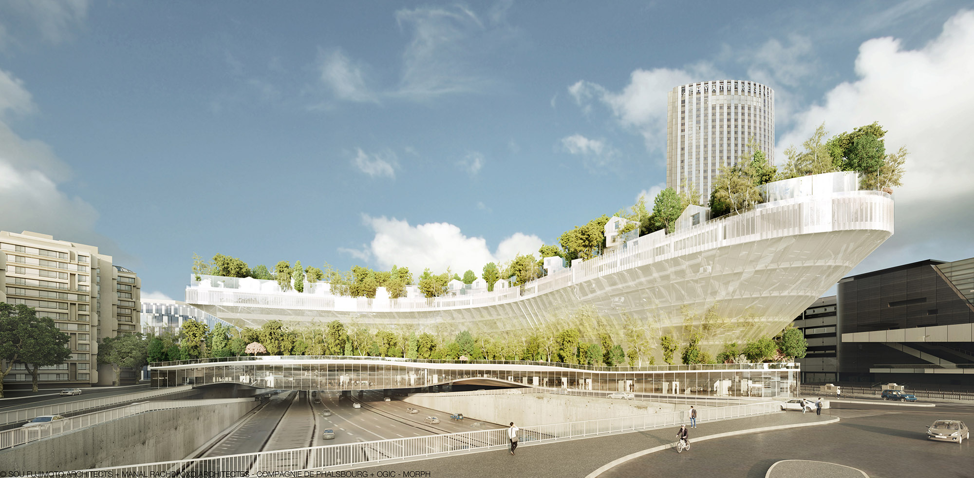 “Mille Arbres” (“Thousand Trees”) by architects Sou Fujimoto and Manal ...