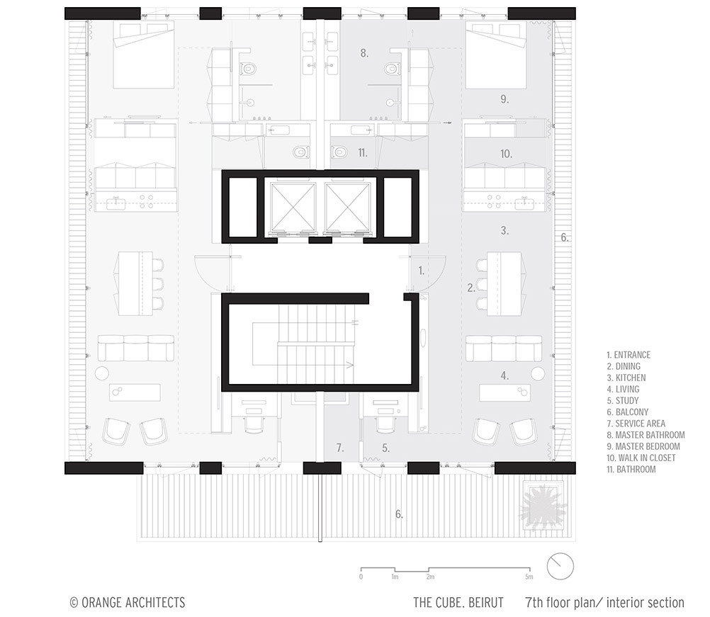 The Cube in Beirut by Orange Architects - 谷德设计网