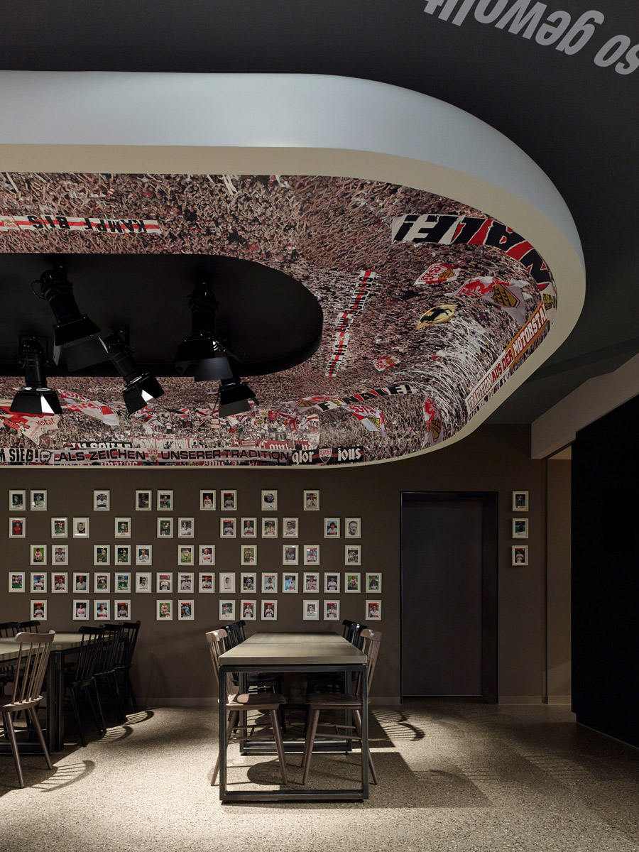 VfB Stuttgart club restaurant by Ippolito Fleitz Group - 谷德设计网