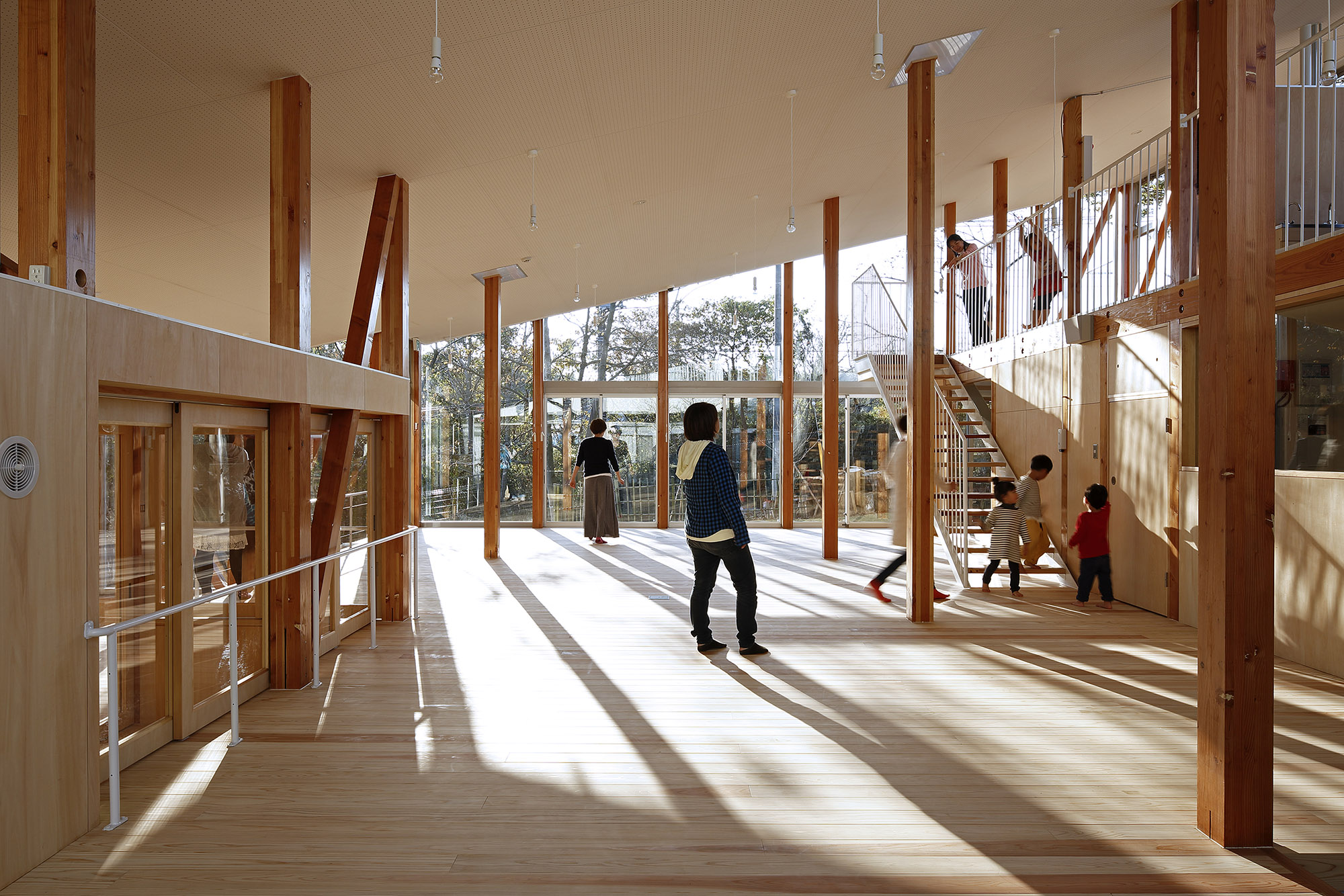 Hakusui Nursery School by Yamazaki Kentaro Design Workshop - 谷德设计网