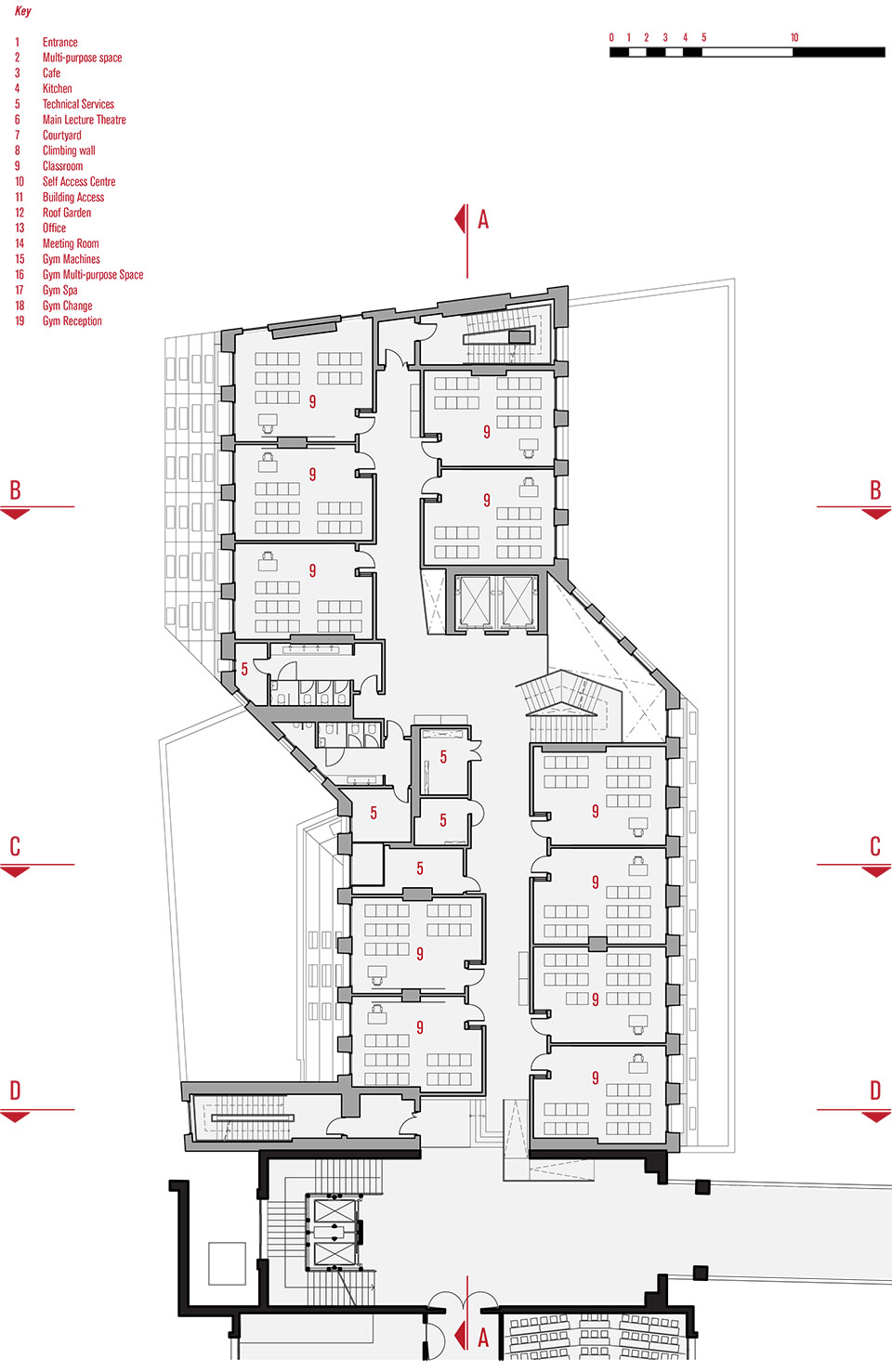 Foreign Language Building at Izmir University of Economics by AUDB - 谷德设计网