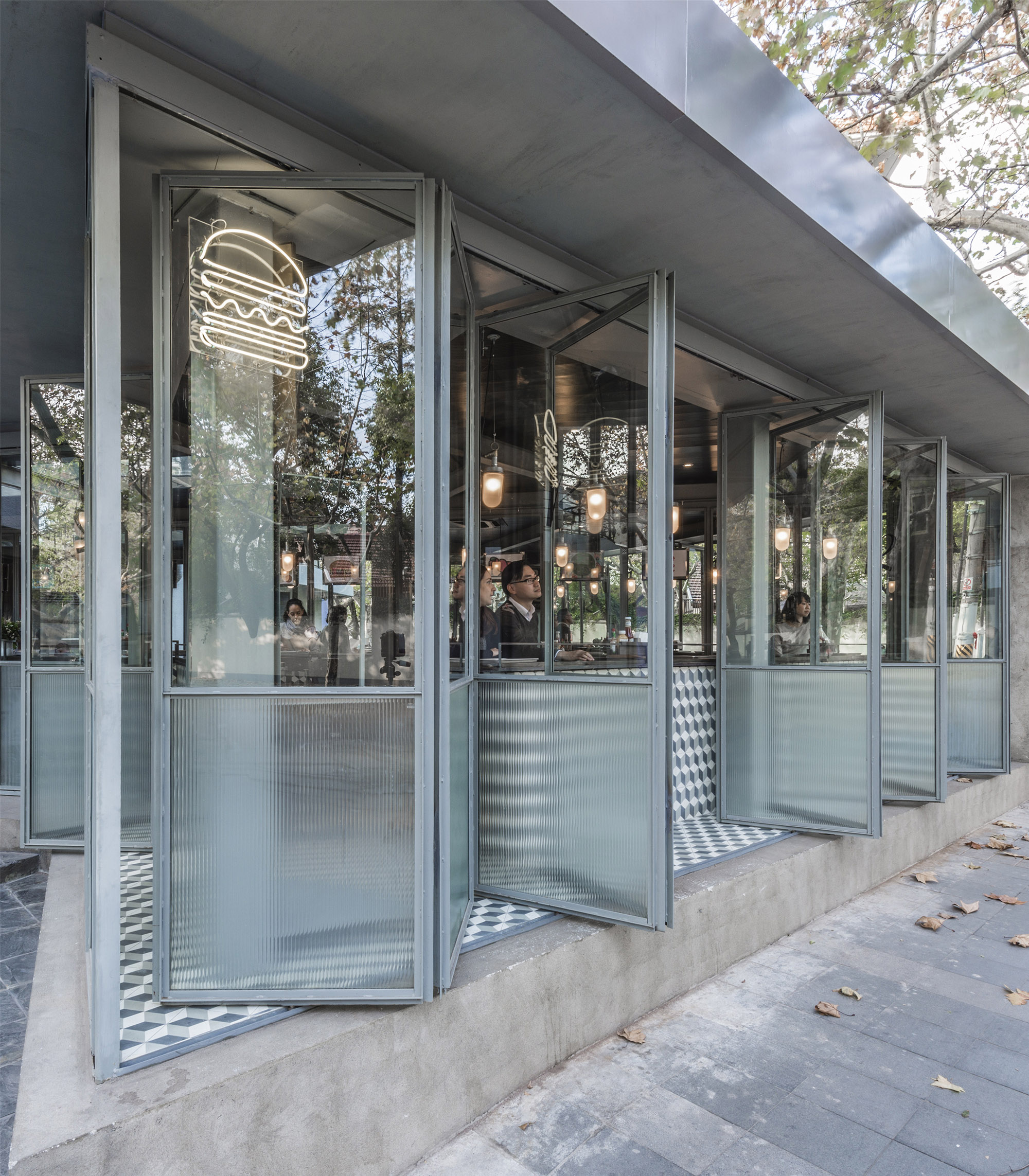 Rachel’s Burger, Shanghai, China by Neri&Hu Design and Research Office ...