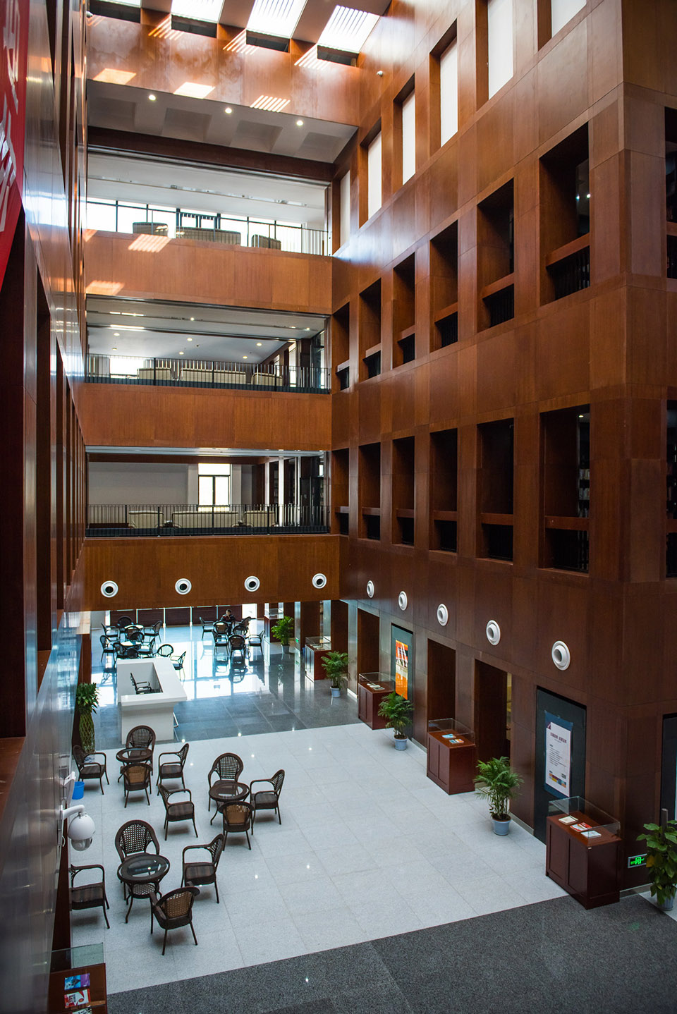 Library of Anji campus, Zhejiang University of Science and Technology ...
