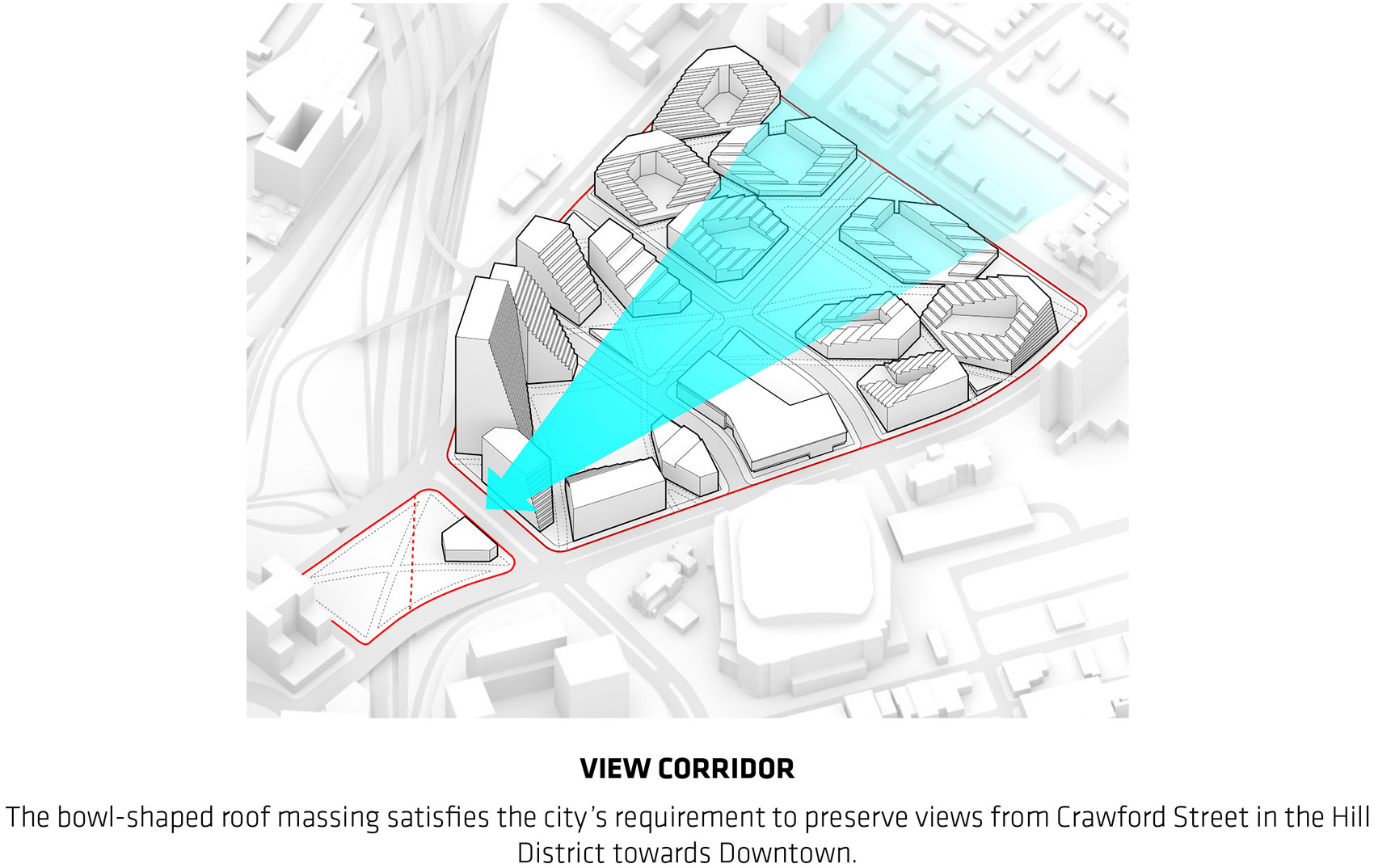 Pittsburgh Lower Hill Master Plan by BIG - 谷德设计网
