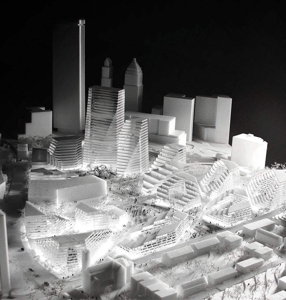 Pittsburgh Lower Hill Master Plan by BIG - 谷德设计网